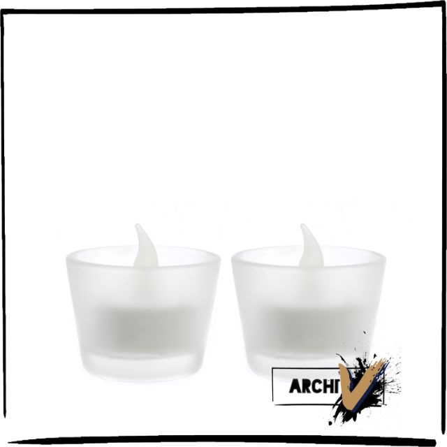 Muji Japan Frosted Candle Holder (2 PCS) | Shopee Malaysia