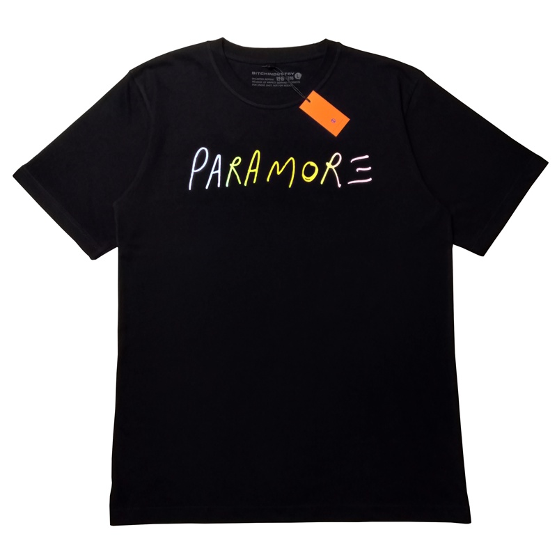 Paramore Tshirt | Glossy Gradation Logo | Shopee Malaysia