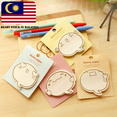 Creative Cute Emoji Face Emoticons Cartoon Sticky Notes School Office ...