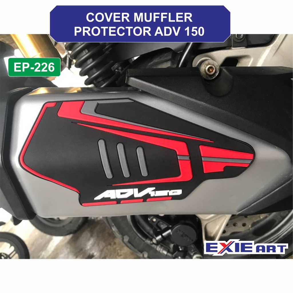 Muffler PROTECTOR ADV 150 - ADV Exhaust COVER | Shopee Malaysia