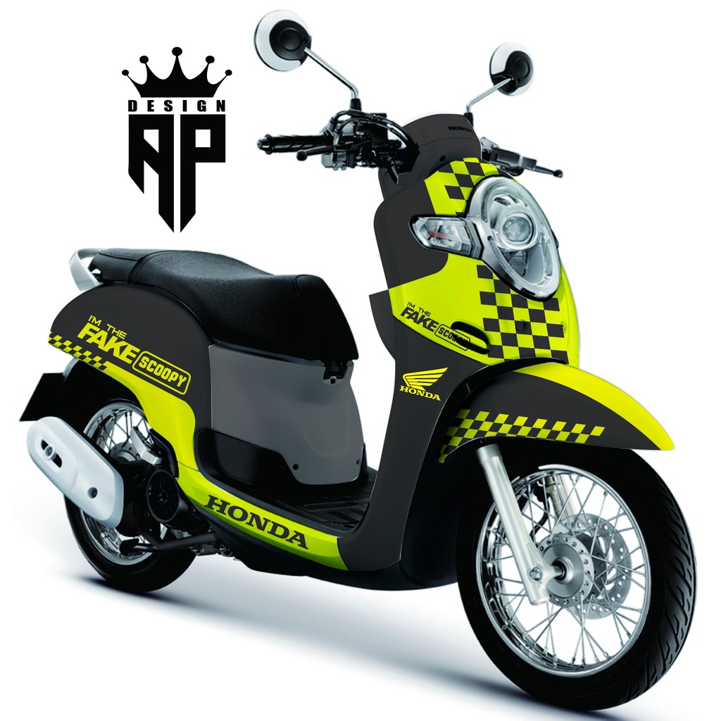 Decal sticker full body FI scopy dekal sticker 2010 2011 2012 2013 2014 ...