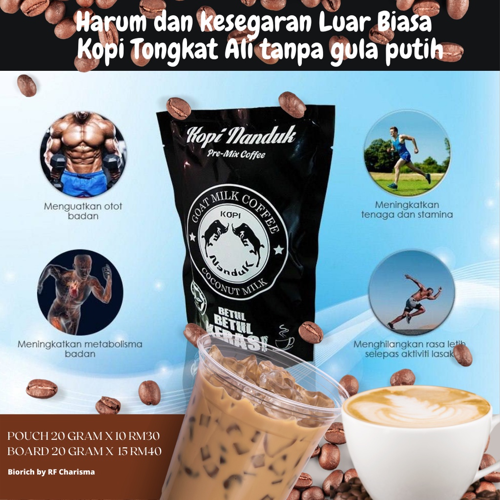 [Ready Stock Halal] Segar Bertenaga Kopi Rancang Tembaga Tongkat Ali ...