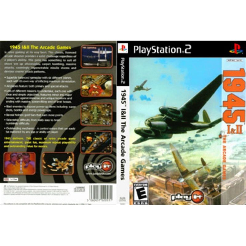 PS2 CD DVD GAMES 2 in 1(1945 I & II The Arcade Games) | Shopee Malaysia