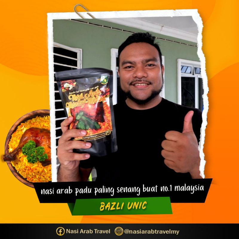 🔥READY STOCK🔥 NASI ARAB MANDY MEDINA & KABSAH BY IM ASYRAF | Shopee ...