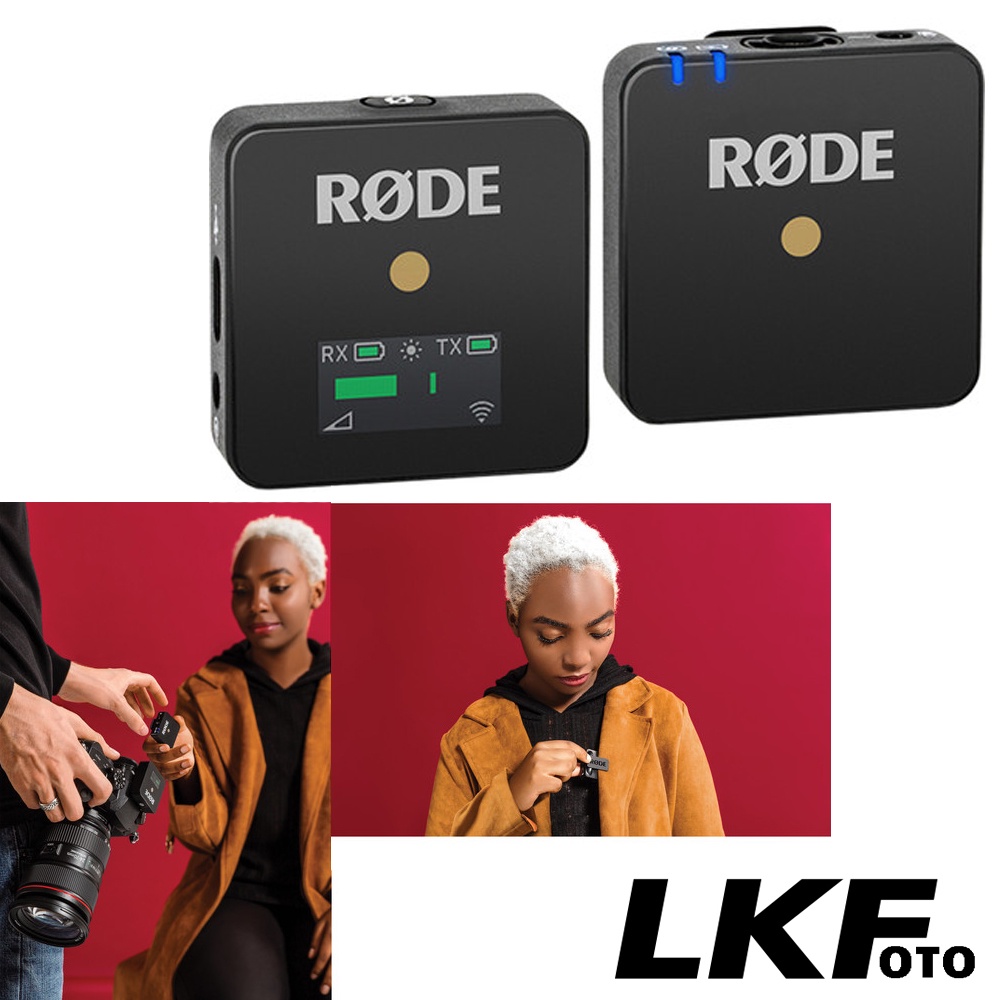 Rode Wireless GO Compact Digital Wireless Microphone System (2.4 GHz ...