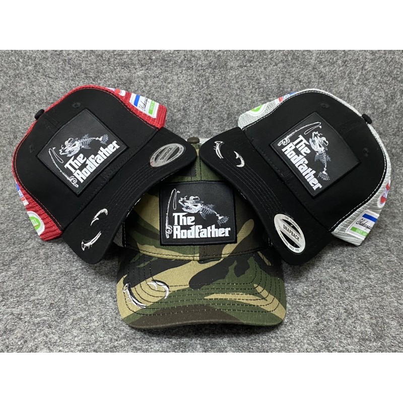 🔥BEST BUY🔥Cap The Rodfather Trucker Snapback/ Mancing cap/ Pancing Cap ...
