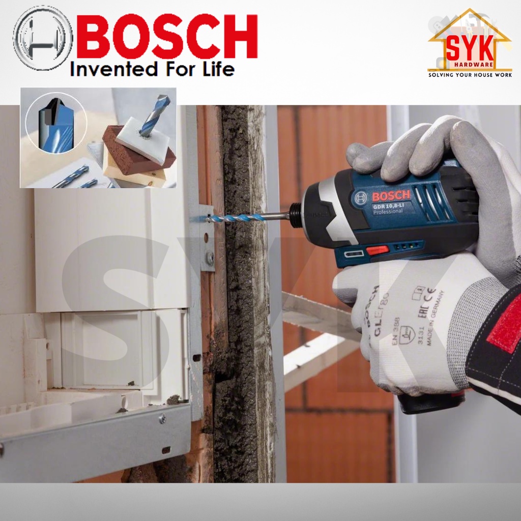 SYK Bosch 3mm 4mm 5mm 5.5mm 6mm 7mm 10mm 12mm 1Pcs Hex-9 Multi ...