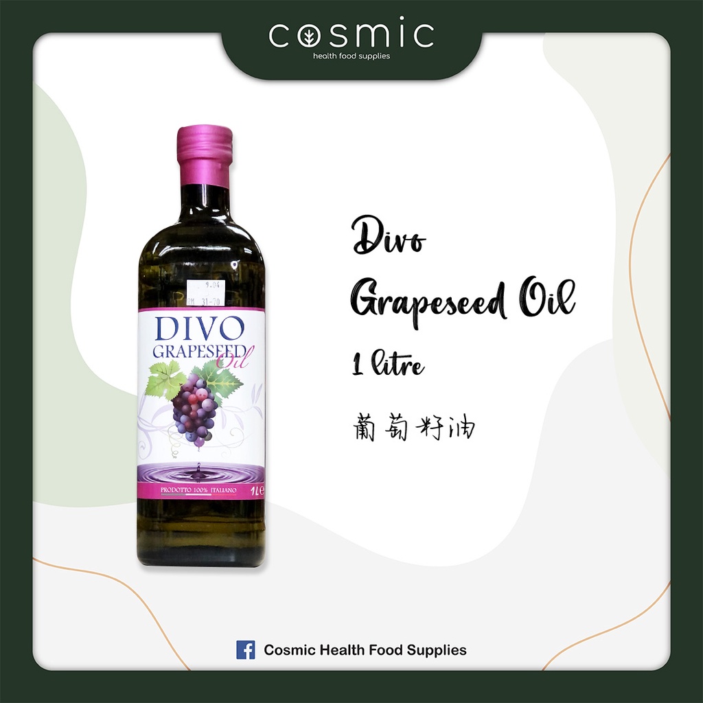 DIVO Grapeseed Oil 葡萄籽油 1Litre | Shopee Malaysia