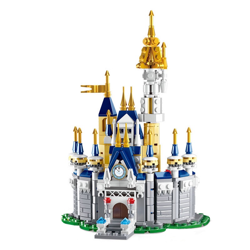 Disney Princess Castle House Building Blocks Compatible Kit Bricks ...