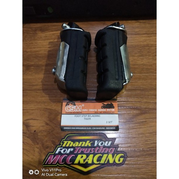 TIGER FOOTSTEP FRONT OR REAR RUBBER STEP TIGER STEP RUBBER TIGER ...