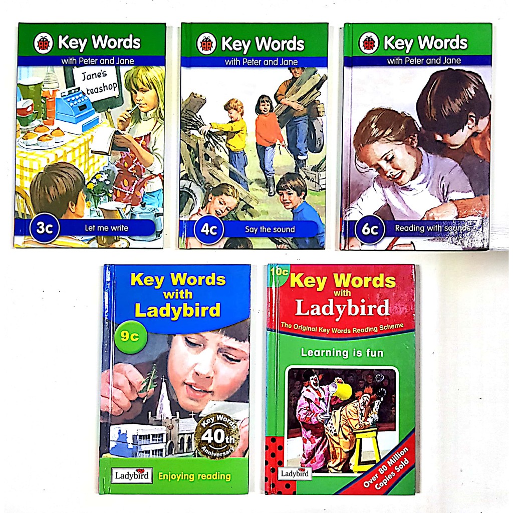 LadyBird . Key Words with Peter and Jane . C Series . Hard Cover ...