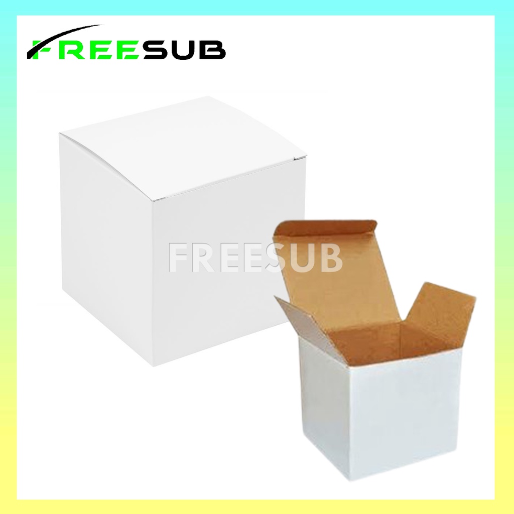 (500 pcs) Mug Box ️ White Box ️ White mug box 11 oz mug | Shopee Malaysia