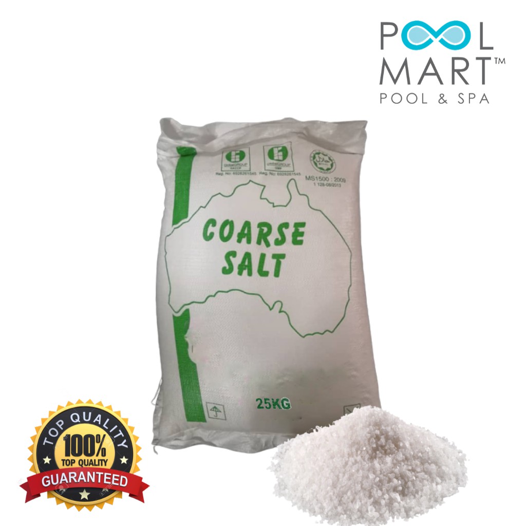POOL MART Australia Salt 25KG/per bag Swimming Pool Salt | Shopee Malaysia