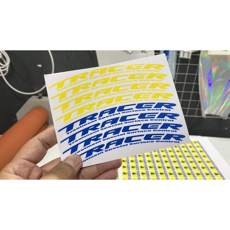 Sticker DECAL KERETA #sportrim #ENKEI #AME #TRACER | Shopee Malaysia