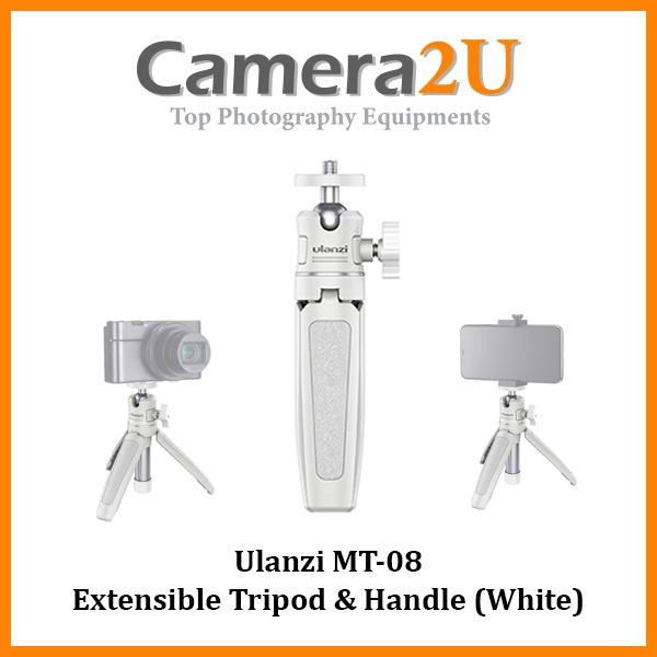 READY STOCK Ulanzi MT-08 Extensible Tripod & Handle MT08 (White ...