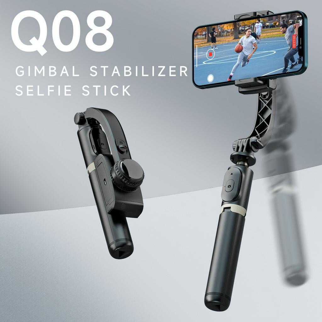 Handheld pan tilt stabilizer, anti shake face tracking selfie stick ...