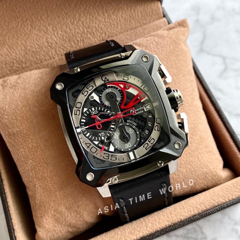 [Original] Alexandre Christie 3038MCLTBBA Chronograph Men Watch with ...