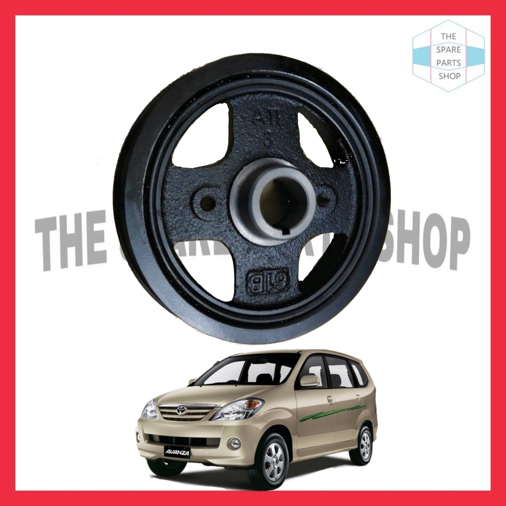 TOYOTA AVANZA 1.5 CRANKSHAFT PULLEY | Shopee Malaysia
