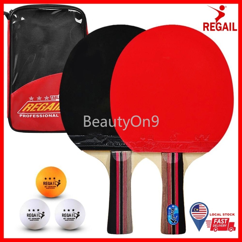 (READY STOCK)Professional Regail 8010 Table Tennis Ping Pong Racket ...