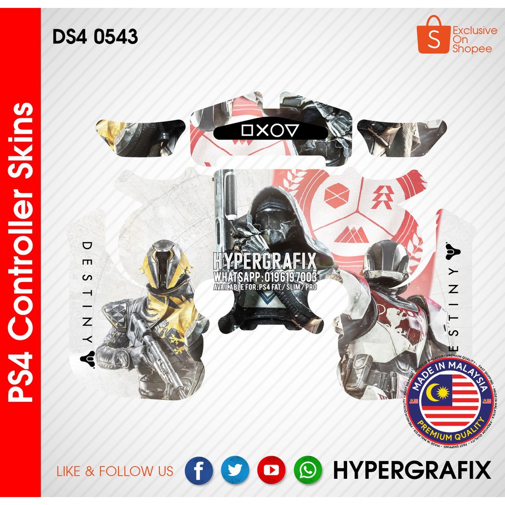 PS4 Controller DS4 SKIN (0543) | Shopee Malaysia