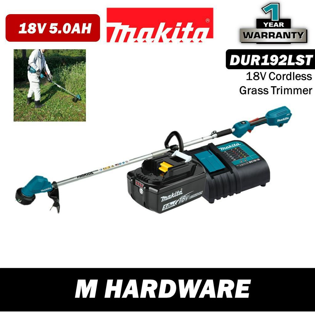 MAKITA [ DUR192 ] DUR192LST / DUR192LZ 18V Cordless Grass Trimmer ...