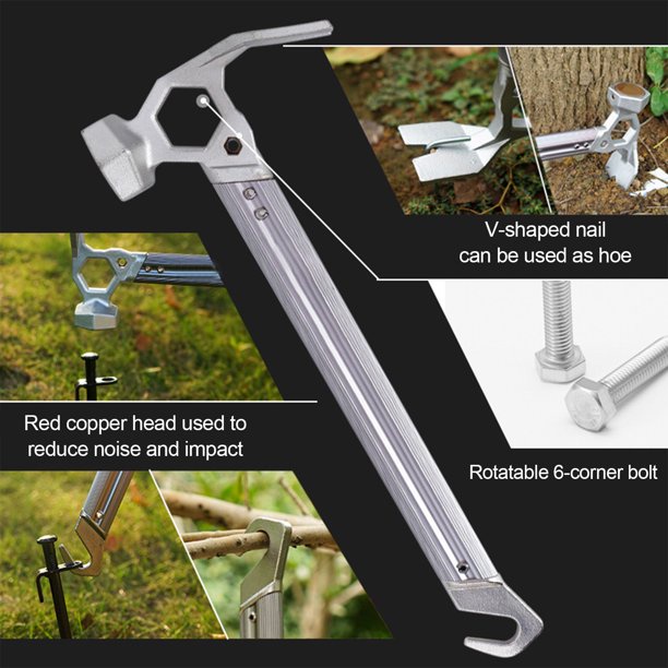Multifunction Camping Hammer Camping Peg Hammer Tent Hammer Tukul ...