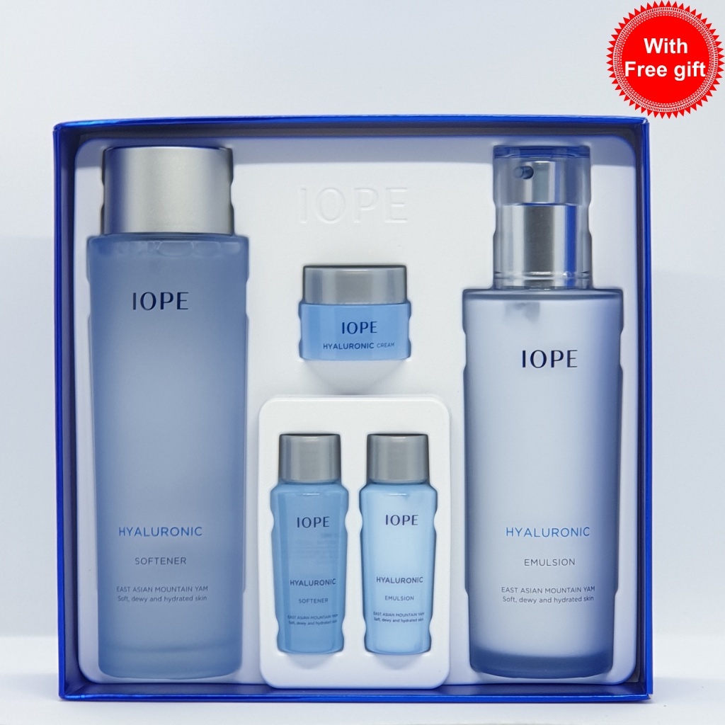 [IOPE] HYALURONIC SPECIAL GIFT SET( Toner 150 ml + Emulsion 130 ml )# ...
