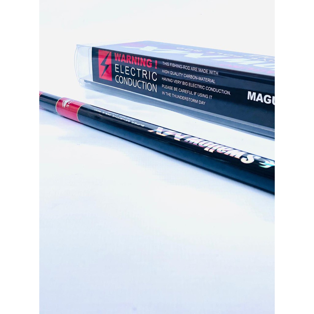 The Best Zoom Pole Maguro Swallow MX 360 450 Carbon Tile Rod | Shopee ...