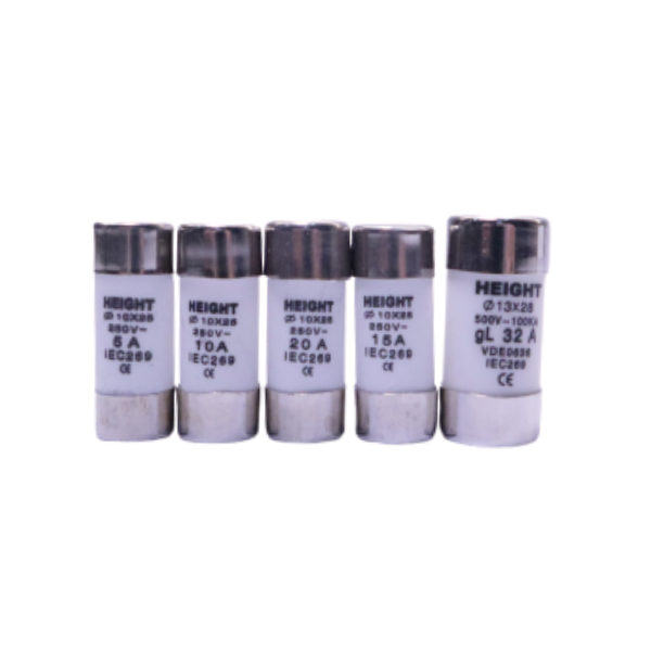 13x28mm 5A/10A/15A/20A/30A Ceramic LC Fuse Link 500V 100KA | Shopee ...
