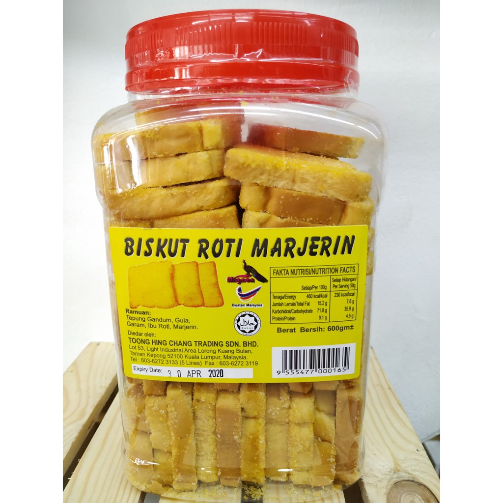 Biskut Roti Marjerin 600Gram | Shopee Malaysia