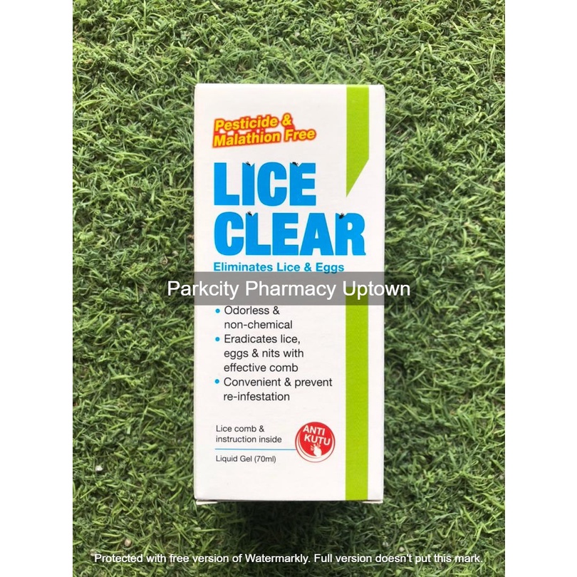 Lice Clear Shampoo 70ml 3018 | Shopee Malaysia