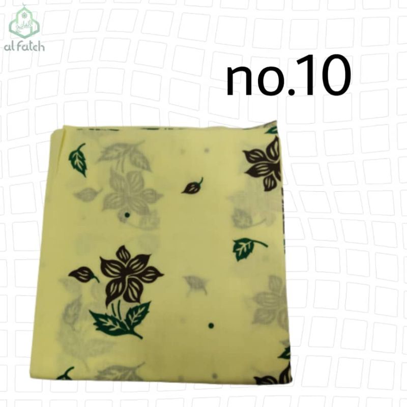Kain batik lepas atau semutar kepala orang dulu dulu / Kain Basahan ...