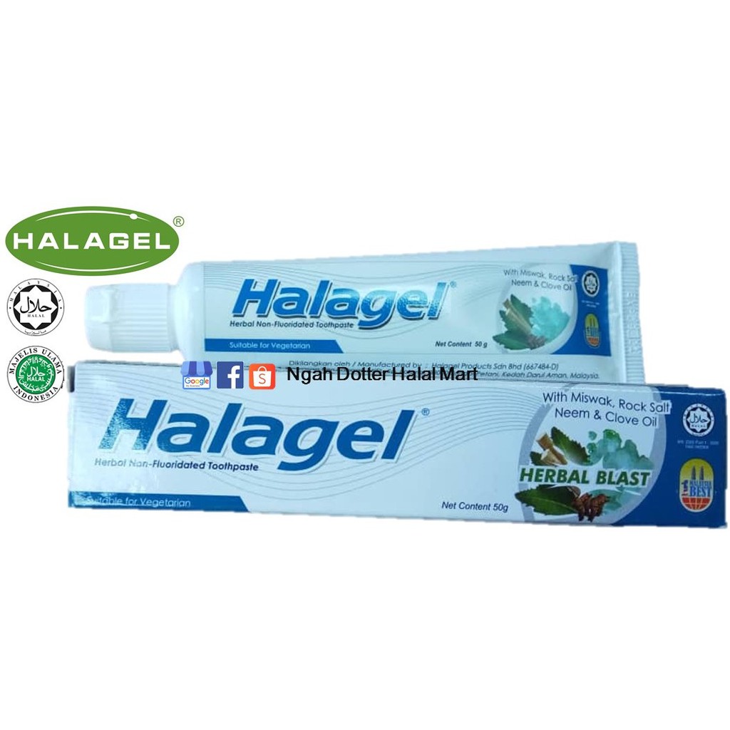 HALAGEL Toothpaste (Ubat Gigi HALAGEL) | Shopee Malaysia