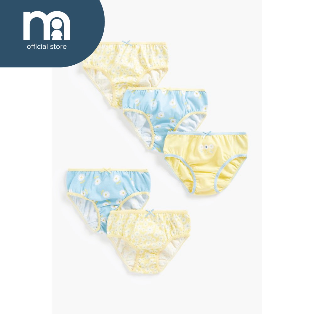 Mothercare Kid Girl Daisy Briefs - 5 Pack | Shopee Malaysia