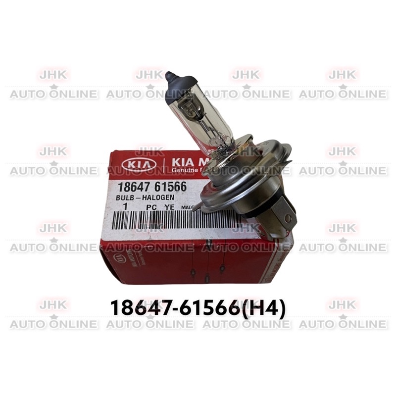 1PC BULB H4 12V 55/60W 100%ORIGINAL 18647-61566(H4) MADE IN GERMANY ...
