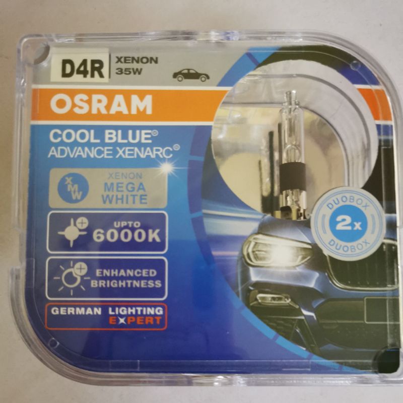 Osram Classic 4300K 6000K Standard Xenon Bulbs Bulb Mentol Lampu D1S ...