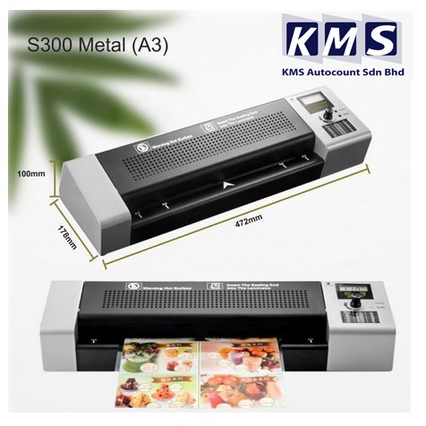 Intelligent Laminator BIOSYSTEM S300 Metal Casing Laminate Machine A3 Size | Shopee Malaysia