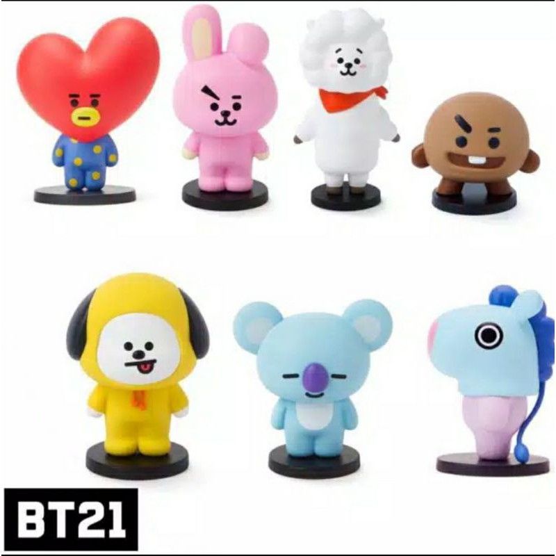 Miniature BT21 BTS MINI FIGURE | Shopee Malaysia