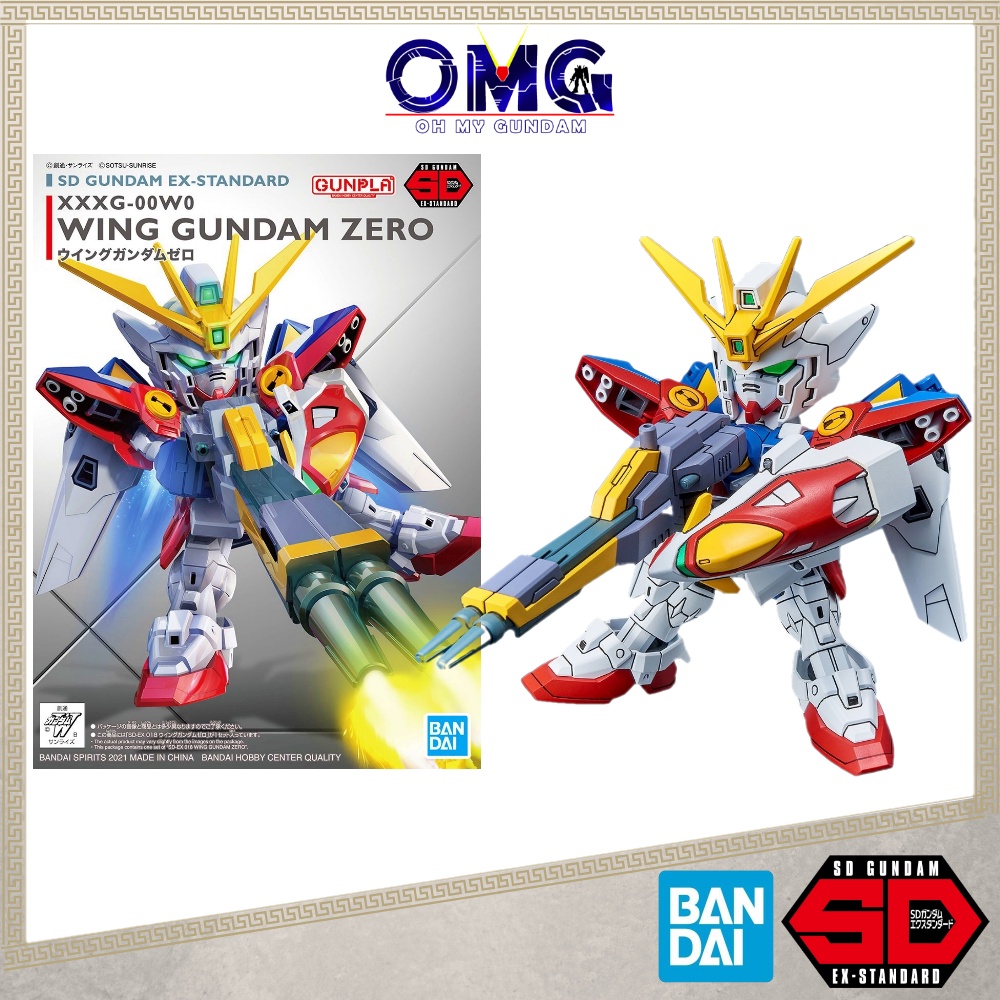 Bandai SD Gundam EX Standard Wing Gundam Zero 61786 Gunpla Wing Zero ...