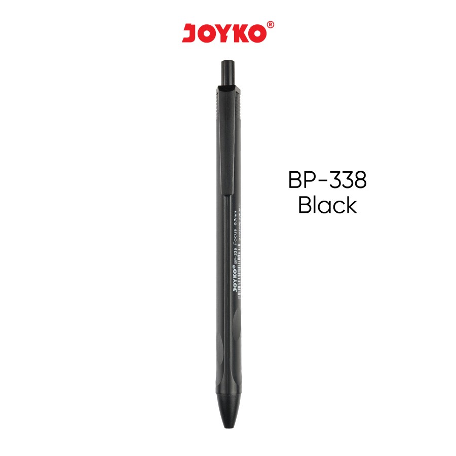 HITAM Joyko BP-338 Focus Pen 0.7 mm - Black | Shopee Malaysia