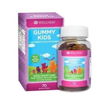 Wellness Gummy Kids Multivitamin 70`S/Children'S Multivitamin/Body ...
