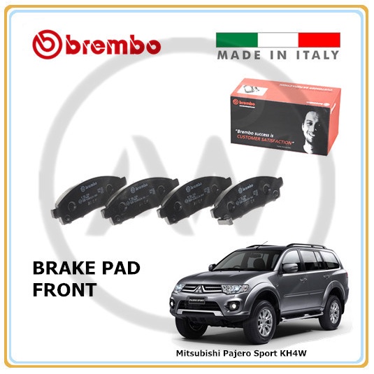 BREMBO Mitsubishi Pajero Sport KH4W 2008-2016 Front Rear Disc Brake Pad ...