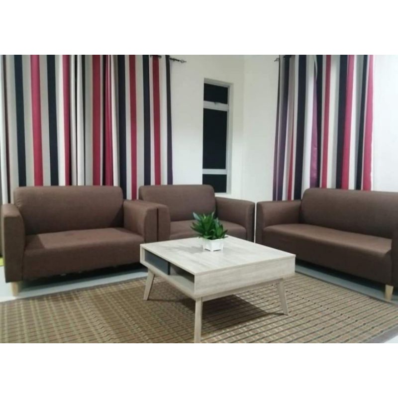 💥 PROMOSI HARI RAYA 💥 SET SOFA NEW DESIGN 3+2-PERABOT-FURNITURE-HOME ...
