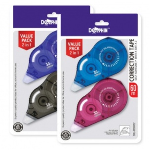 Dolphin Correction Tape 12m / 24m / 30m (DOL - 8112 / 8124 / 8130 ...