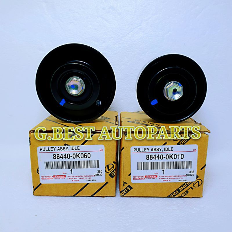 ORIGINAL TOYOTA FAN BELT PULLEY HILUX KUN25 HIACE KDH200 INNOVA TGN40 ...
