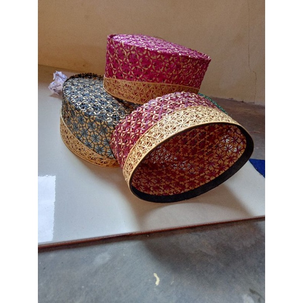 Muslim Bamboo Cap/Real Bamboo Copy/Bamboo songkok | Shopee Malaysia