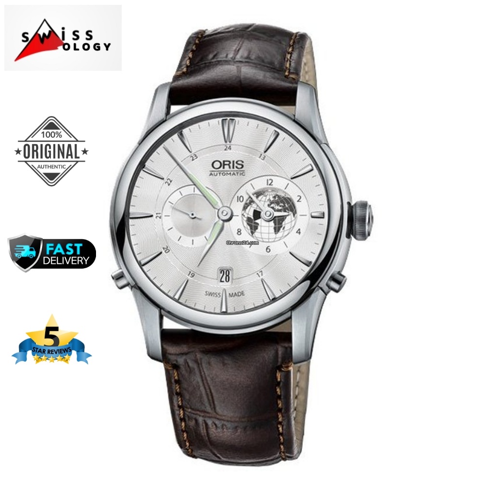Oris Greenwich Mean Time limited Edition 01 690 7690 4081LS | Shopee ...
