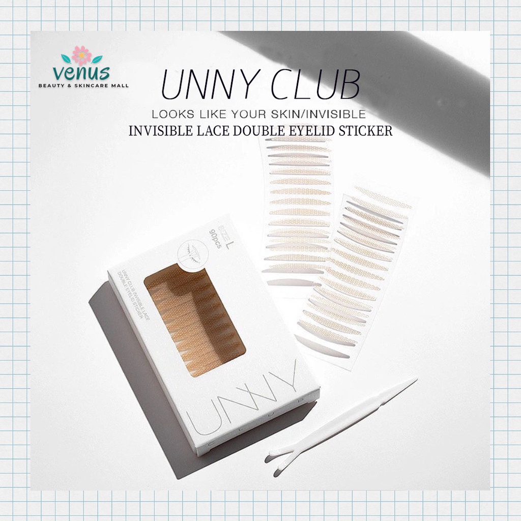 🔥【Ready Stock】🔥 🇰🇷 UNNY double eyelid stickers seamless natural lace ...