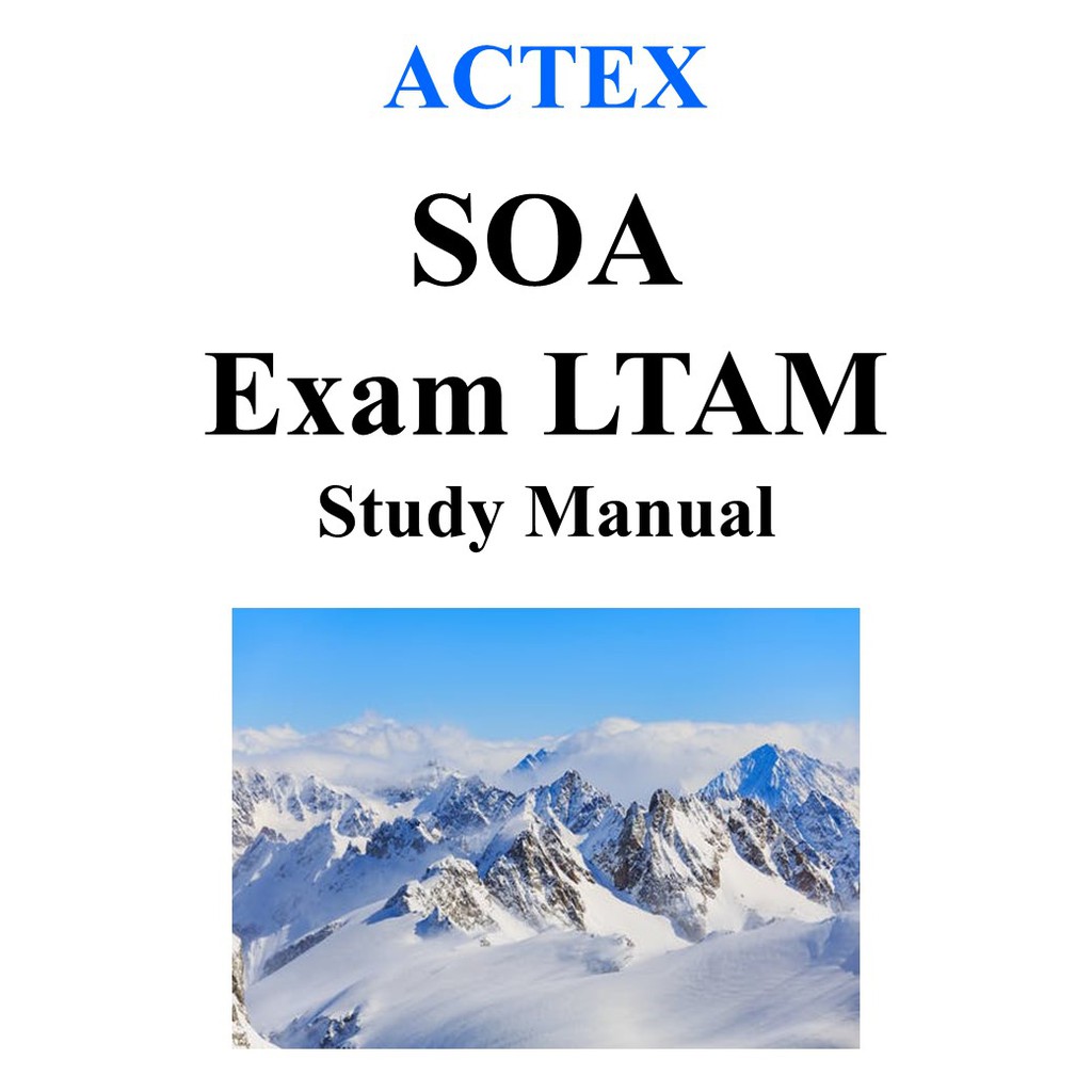 SOA Exam Manual LTAM (Long Term Actuarial Mathematics) | Shopee Malaysia