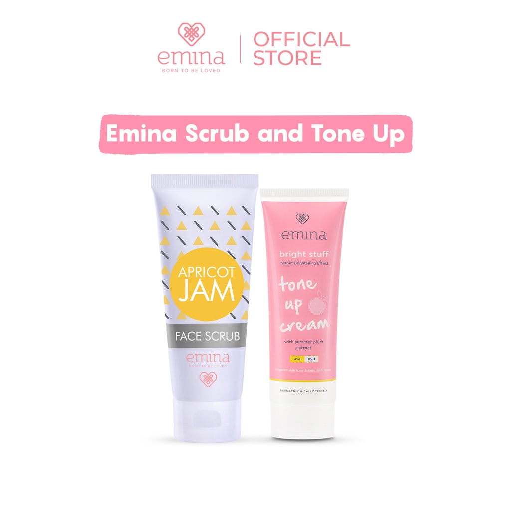 Emina Scrub and Tone Up Kit | Shopee Malaysia